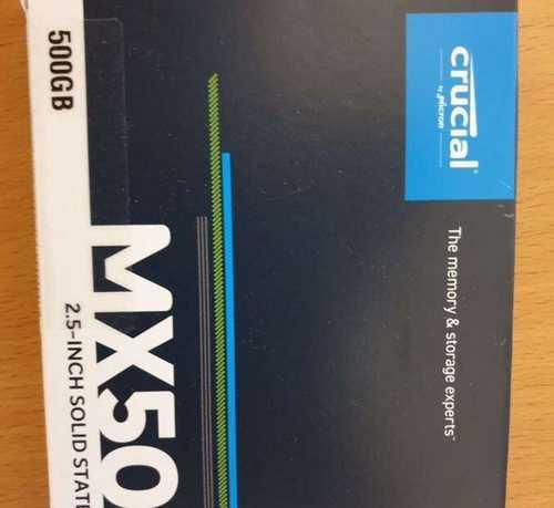 SSD диск 500 Гб Crucial mx500