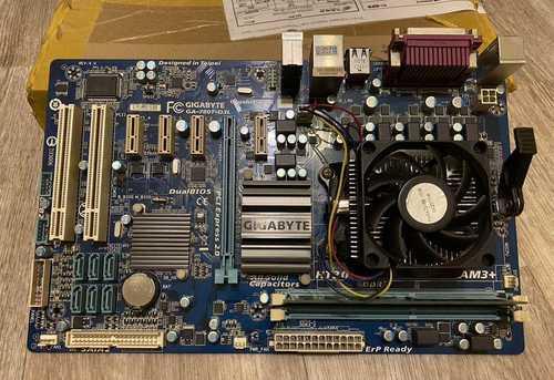 Gigabyte A-780T-D3L + Athlon II + 2Gb озу