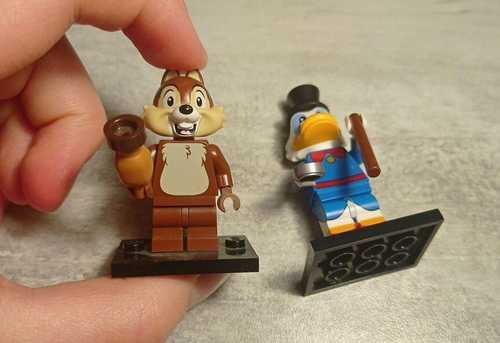 Lego минифигурки скрудж макдака и дейла из 2 серии