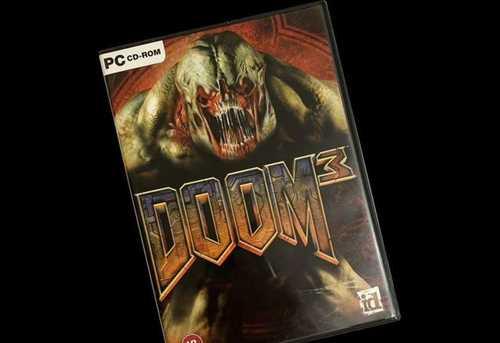 Doom 3 лицензия Англия 3 CD толстый DVD-box