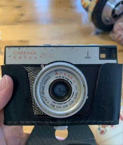 Плёночный фотоаппарат Смена 8 мм