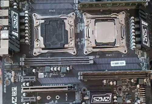 Связка szmz x99 dual + 2630v3 + 16Gb DDR4