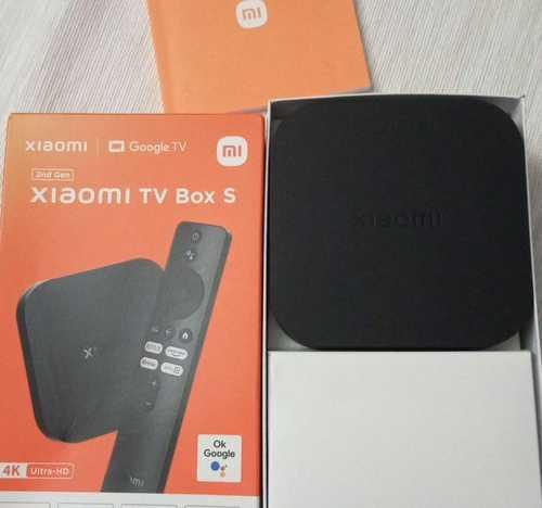 Смарт тв приставка Xiaomi tv box s 2 gen