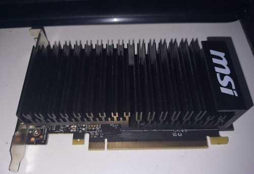 Видеокарта 2 Гб MSI nvidia GeForce GT 1030