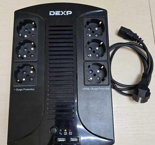 Ибп dexp home 650VA (не включается, полный компл.)