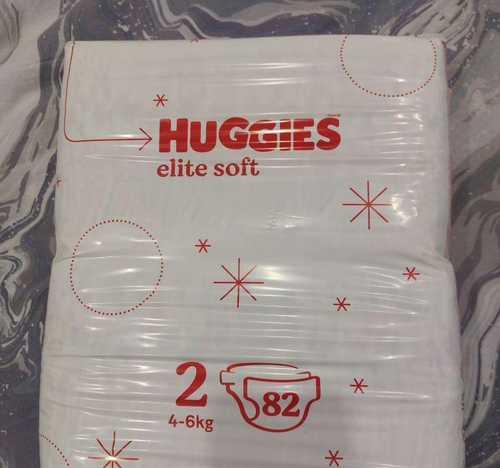 Подгузники Huggies Elite Soft 2