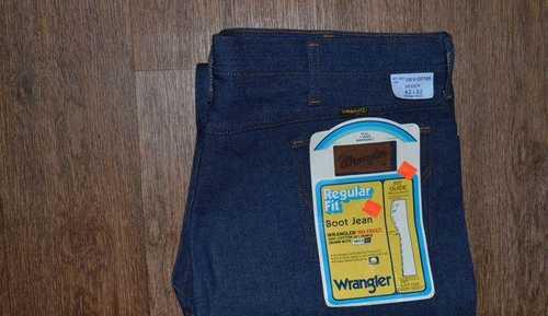 Джинсы Wrangler W42 L32, ретро, клеша,Made in USA