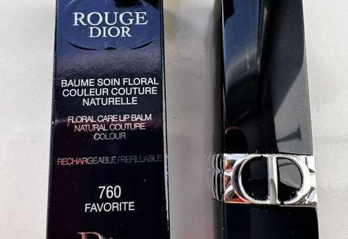 Помада Dior rouge 760