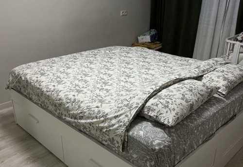Кровать двухспальная 160 200 IKEA