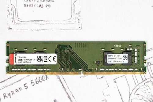Оперативная память dimm DDR4 Kingston valueram 8Gb