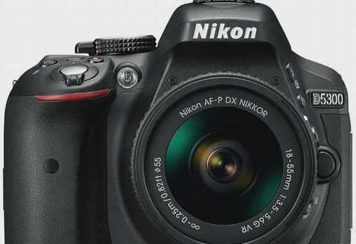 Nikon D5300 KIT 18 - 55 + Карта памяти