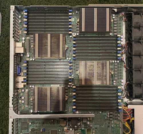 Supermicro h8qgi-f, Opteron 6128/6344