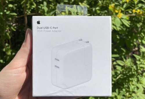 Apple USB-C 35W Dual Port Power Adapter NEW