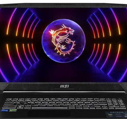 17.3" Ноутбук MSI Katana 17 B12VEK-268XRU черный