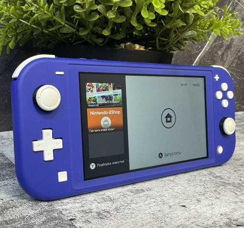 Nintendo switch lite прошитая чип 128gb