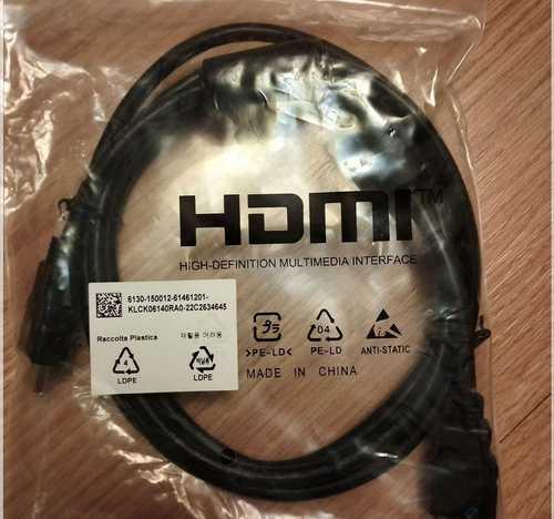 Кабель hdmi 1m