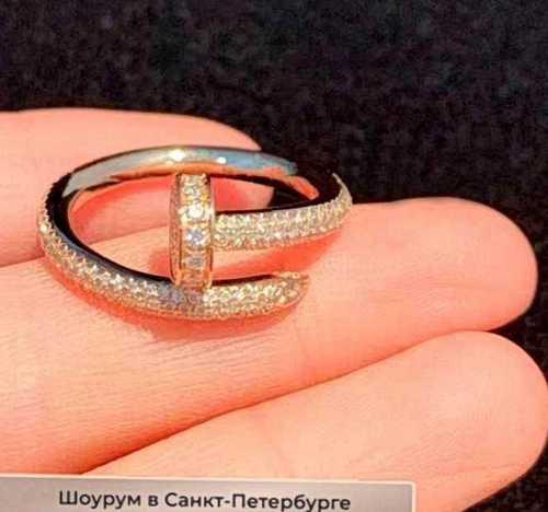 Кольцо Cartier Juste un Clou, розовое золото 0,82ct