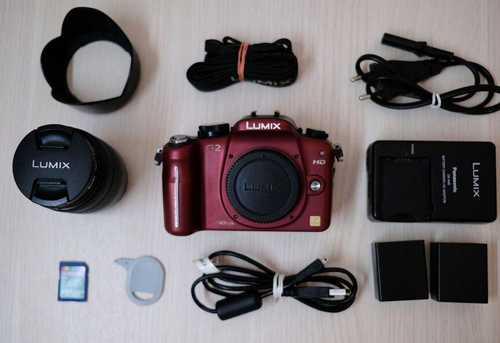 Фотоаппарат Panasonic Lumix DMC-G2 Объектив 14-42