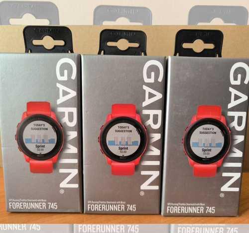 Garmin forerunner 745 Red