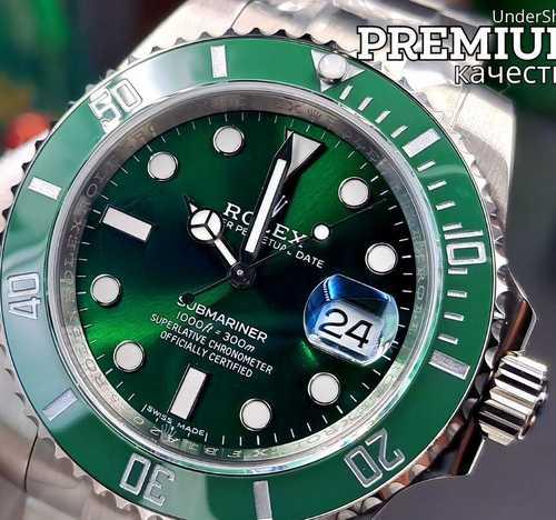 Rolex Submariner Hulk Мужские механические часы