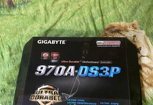 Материнская плата gigabyte 970a ds3p + FX 8320e