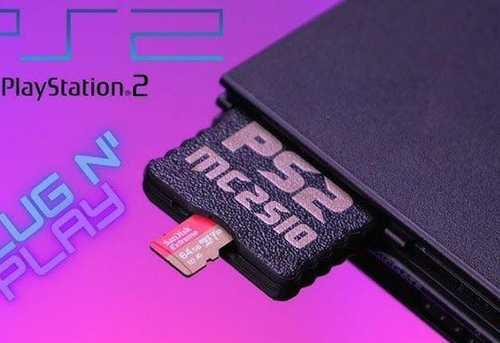 SD-адаптер для PS2 (MX4SIO)