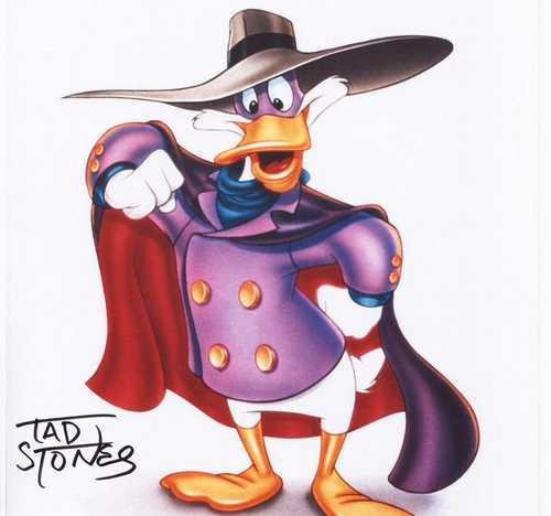 Автограф: Тэд Стоунс. Черный Плащ / Darkwing Duck