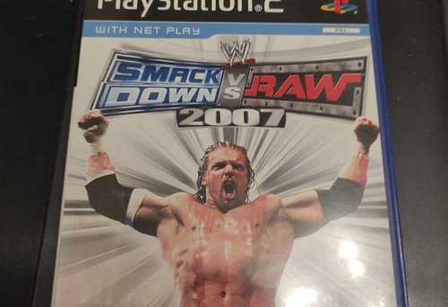 Smackdown vs raw 2007 на playstation 2