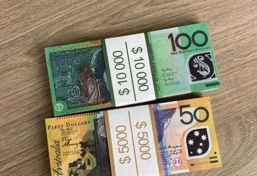 Австралийские доллары (сувенирные)