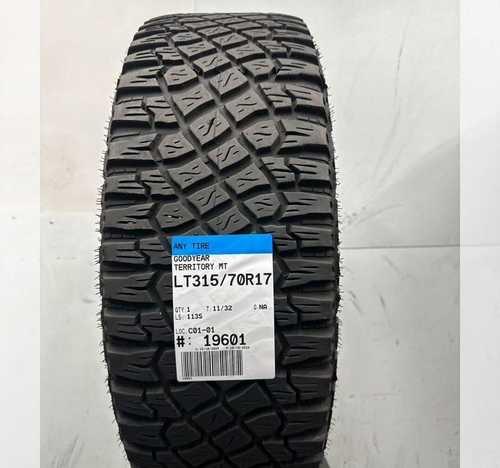Goodyear Wrangler Territory MT 315/70 R17 113S