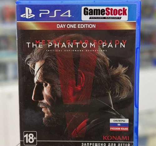 PS4 Metal Gear Solid 5 (V): The Phantom Pain Б/У cusa-01154 (Русские субтитры)