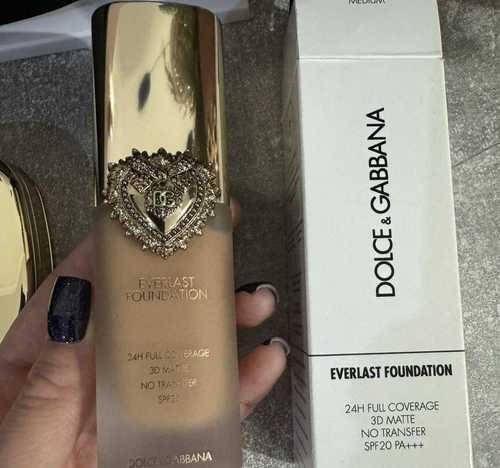 Dolce Gabbana everlast foundation тональный крем