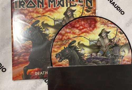 Пластинки Iron Maiden Death. 2lp picture disc