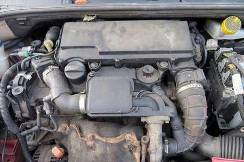 Двигатель контрактный Peugeot 8HX DV4TD 1.4