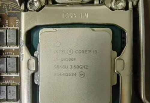 Процессор intel core i3 10100f