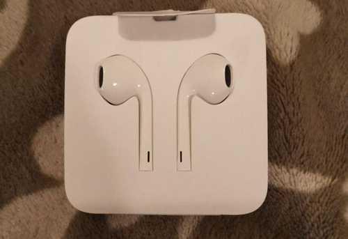 Наушники для iPhone 8 (earpods, разъём lightning)