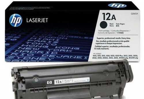 Новый Картридж HP laserjet Q2612A 12А