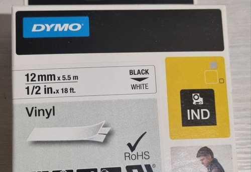 Картридж для Dymo Rhino, черный ш., 5.5 x 12 мм