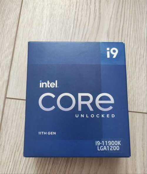 Процессор intel core i9 11900k