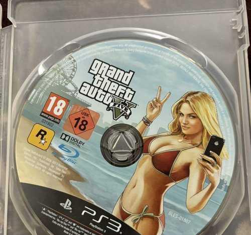 Диски на ps3 гта 5