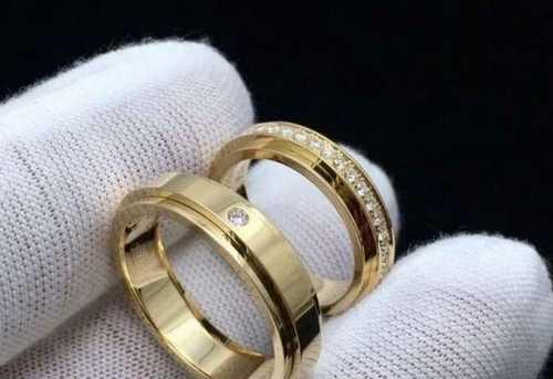Золотые обручальные кольца Piaget 16 гр 0.72 ct