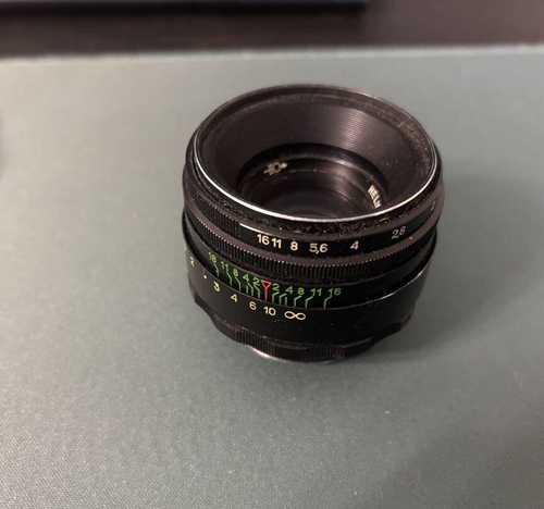 Советские объектив helios 44-2 2/58