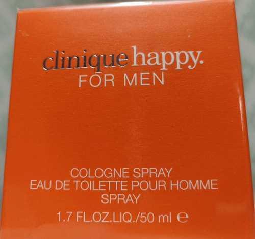 Одеколон Clinique Happy for men 50мл оригинал