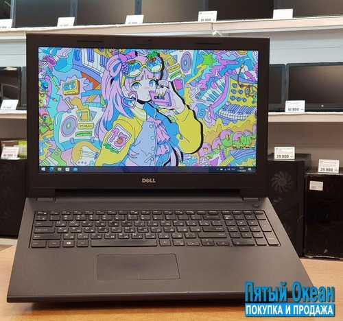 Ноутбук Dell 15, Core i3 4005U, RAM 8Gb, SSD