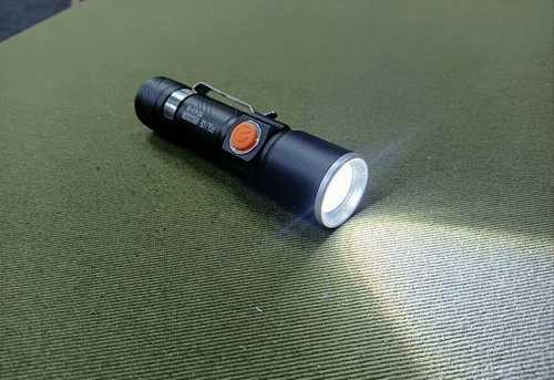 Карманный ручной фонарь USB