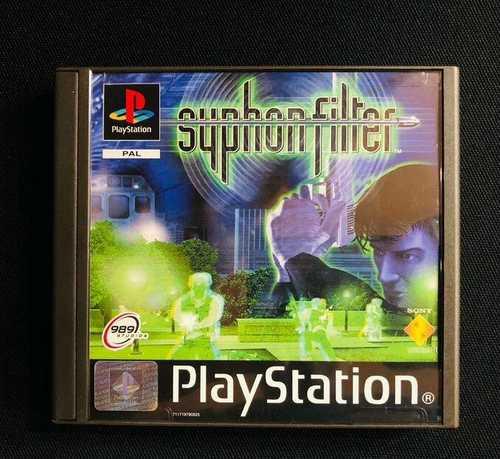 Игра PS1 лицензия Syphon Filter