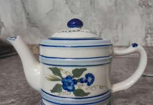 Чайник заварочный керамика Китай и кофейный набор