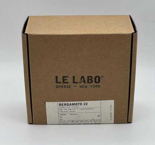 Le labo bergamote 22 оригинал духи