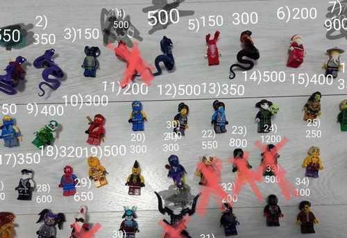 Lego ninjago фигурки все оригинальные