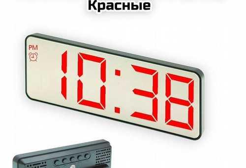 Часы LED настольные (8981) Красные